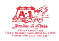 A 1 Custom Muffler | Springfield’s Oldest Independent Muffler Shop